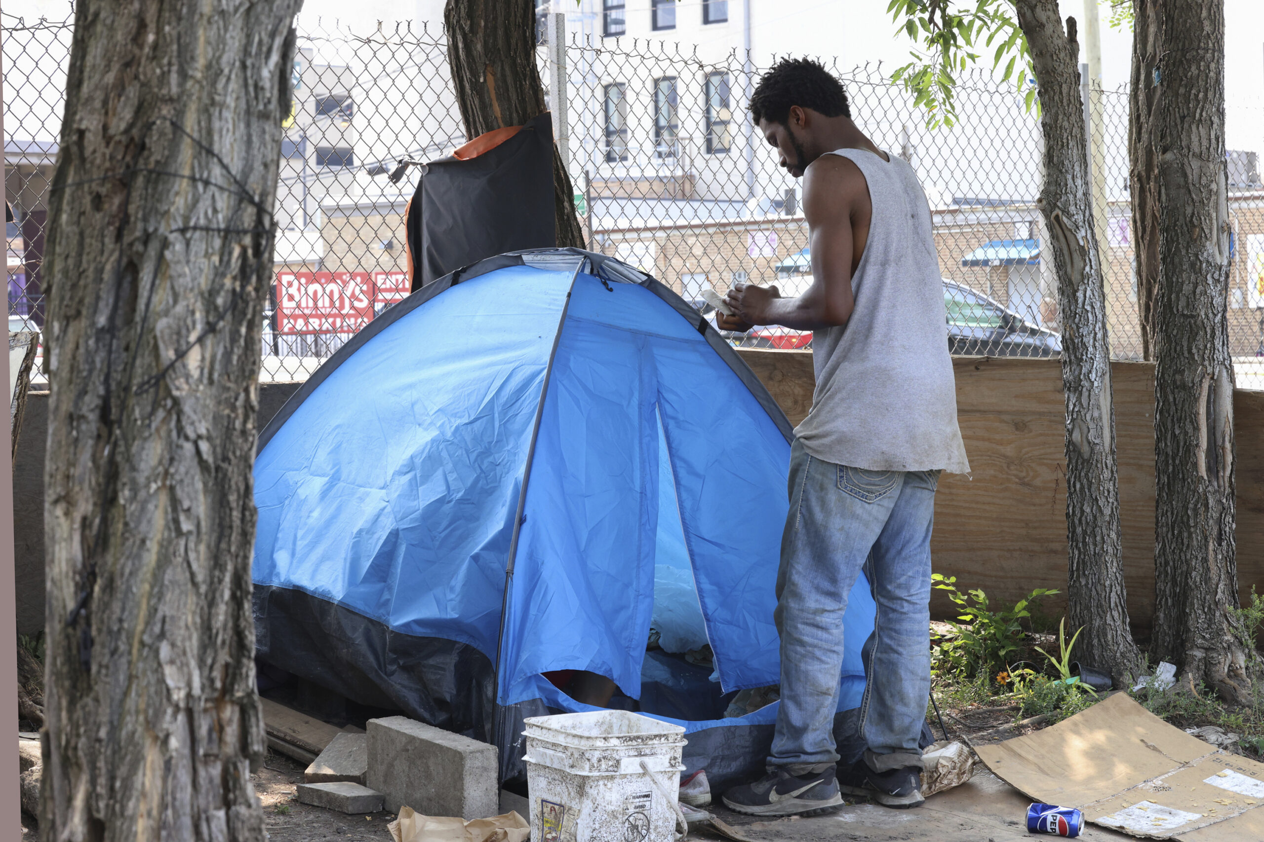 Election-2024-DNC-Homeless | News, Sports, Jobs - News and Sentinel